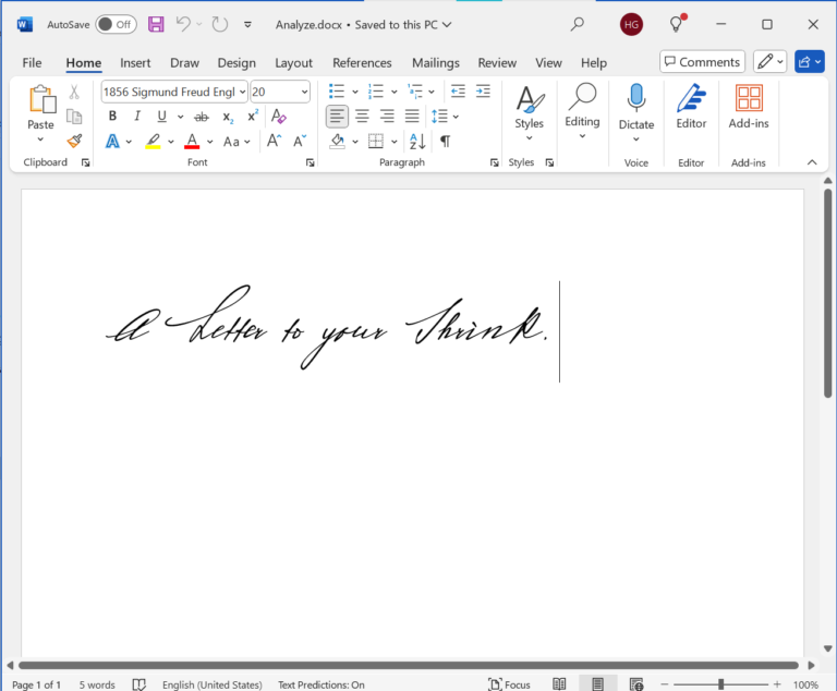 Albert Einstein 1879 - 1955 • Digital Handwriting Font Library